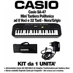 CASIO SA47 KIT TASTIERA SCHOOL - Zecchini - Strumenti Musicali