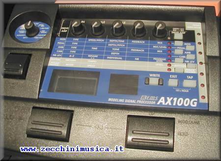 KORG AX100G PEDALIERA PER CHITARRA - Zecchini - Strumenti Musicali