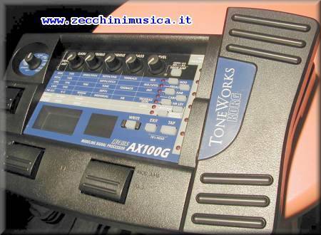 KORG AX100G PEDALIERA PER CHITARRA - Zecchini - Strumenti Musicali