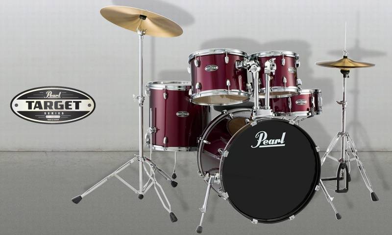 PEARL TARGET TGXC-625C 91 BATTERIA ACUSTICA - Zecchini - Strumenti Musicali