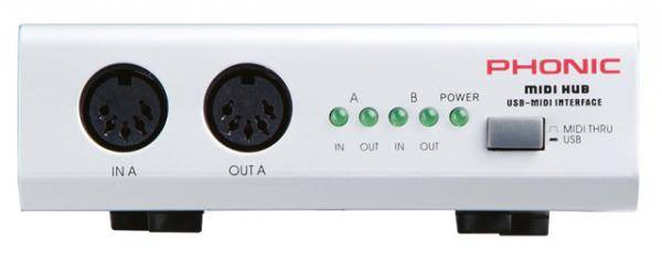 PHONIC MIDI HUB Interfaccia MIDI - Zecchini - Strumenti Musicali